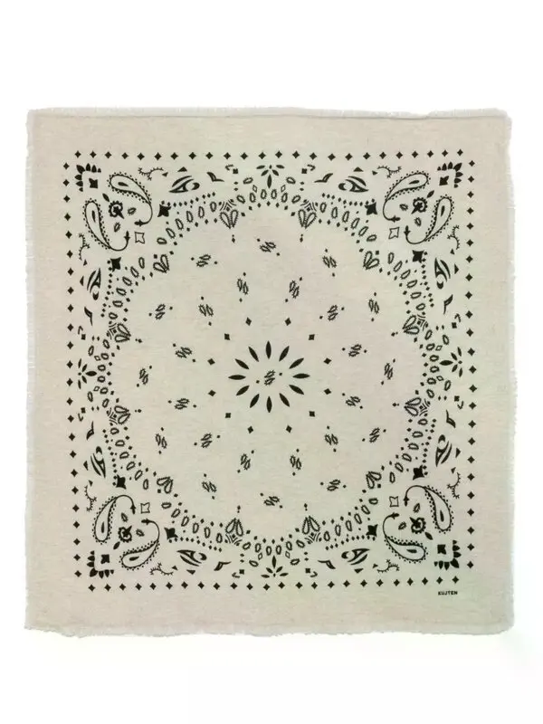 KUJTEN Hachiko Scarf - Neutrals
