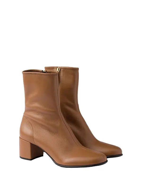 Prada Stretch Nappa Leather Booties