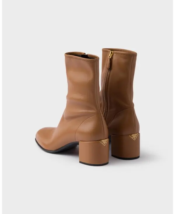 Prada Stretch Nappa Leather Booties