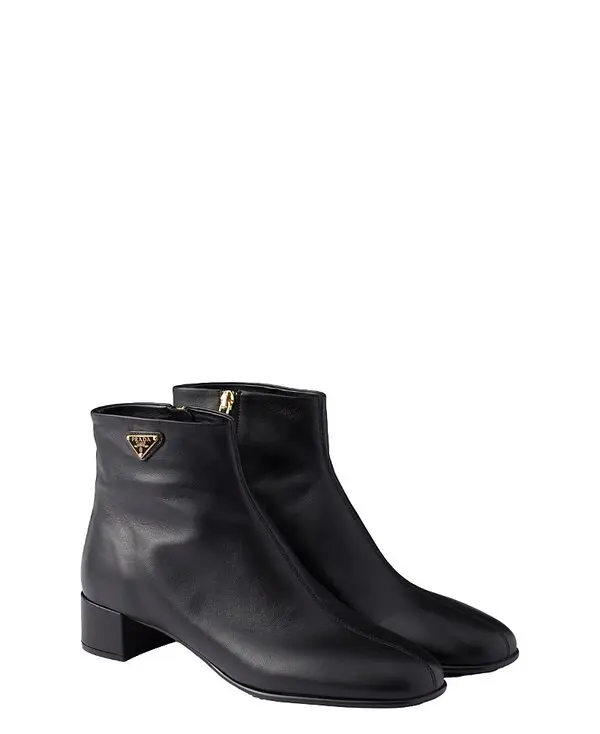 Prada Nappa Leather Booties