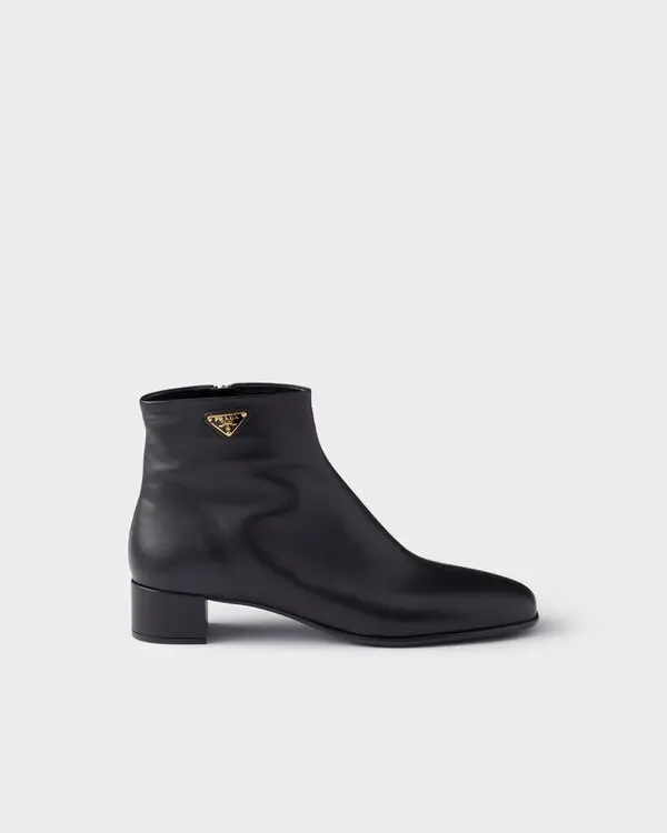 Prada Nappa Leather Booties