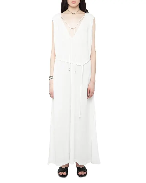 Zadig&Voltaire Long Cotton Gauze Dress - Judo