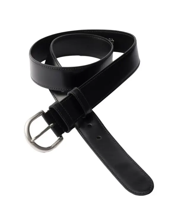 Prada Leather Belt - Black