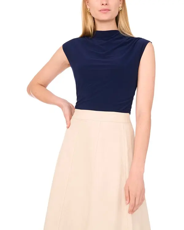 1.State Draped Sleeveless Top