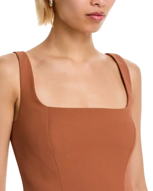 French Connection Square Neck Mini Dress
