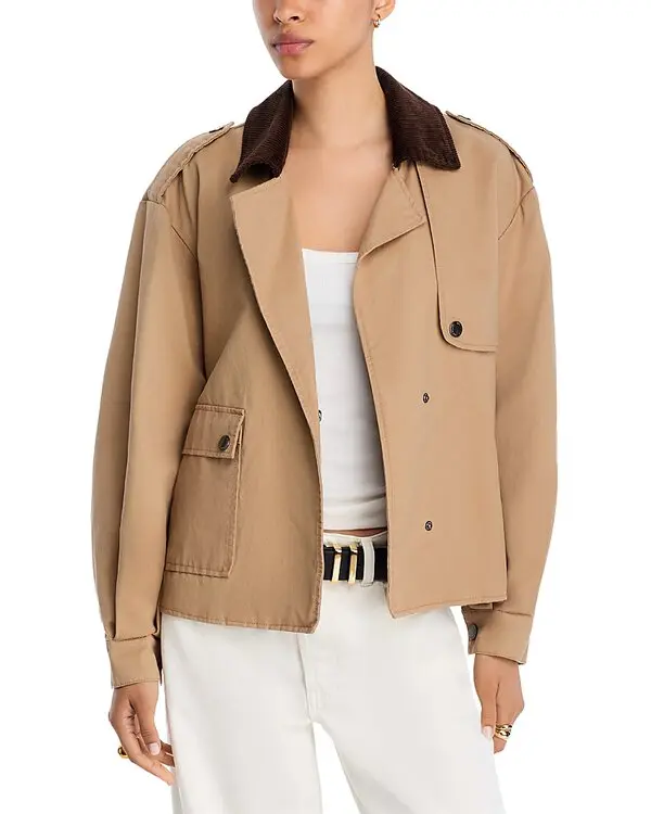 Steve Madden Luisa Trench Jacket - Tan