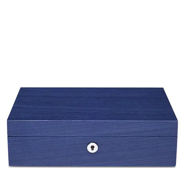 RAPPORT LONDON Heritage Chroma Four Watch Box Exclusive - Navy