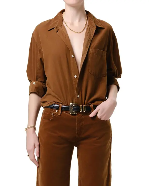 Citizens Of Humanity Kayla Corduroy Shirt