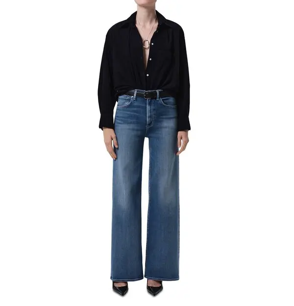 Citizens Of Humanity Lyra Wide-leg Jeans - Cooper