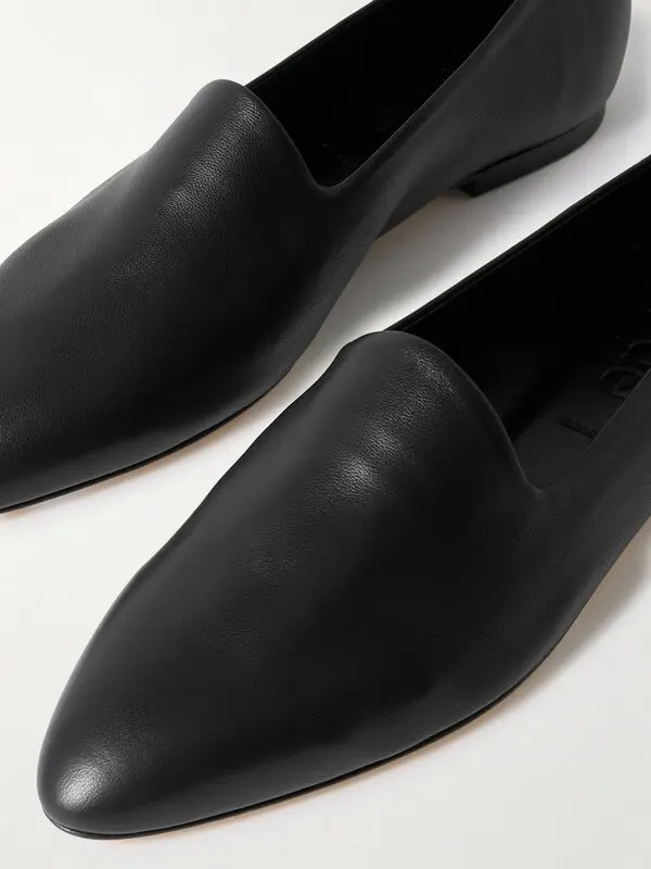 AeydĒ Vanna Leather Loafers