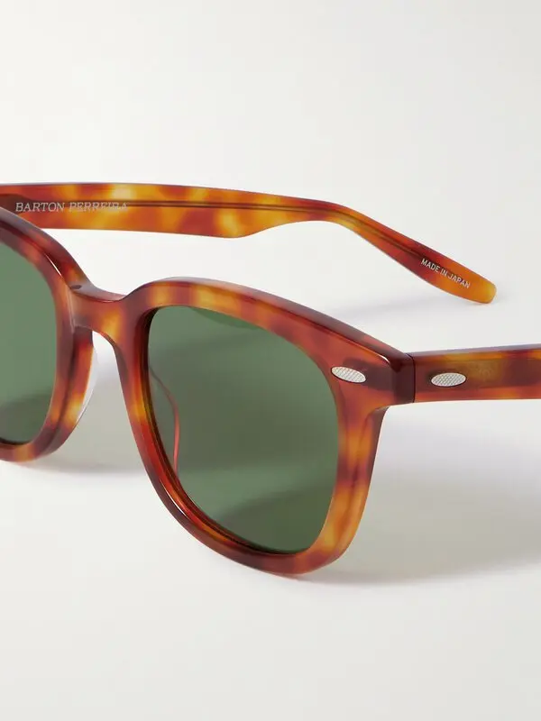 Barton Perreira Cecil D-frame Tortoiseshell Acetate Sunglasses