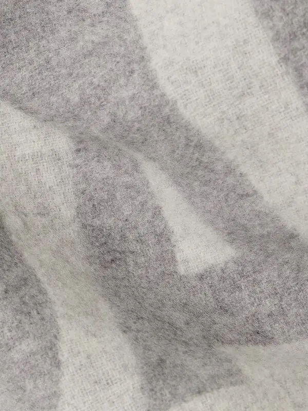 Jacquemus Fringed Wool-jacquard Scarf