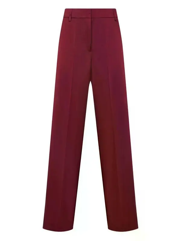 BLANCA VITA Pressed-crease Trousers
