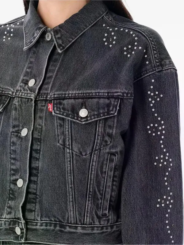 LEVI'S 90's Studded Trucker Denim Jacket