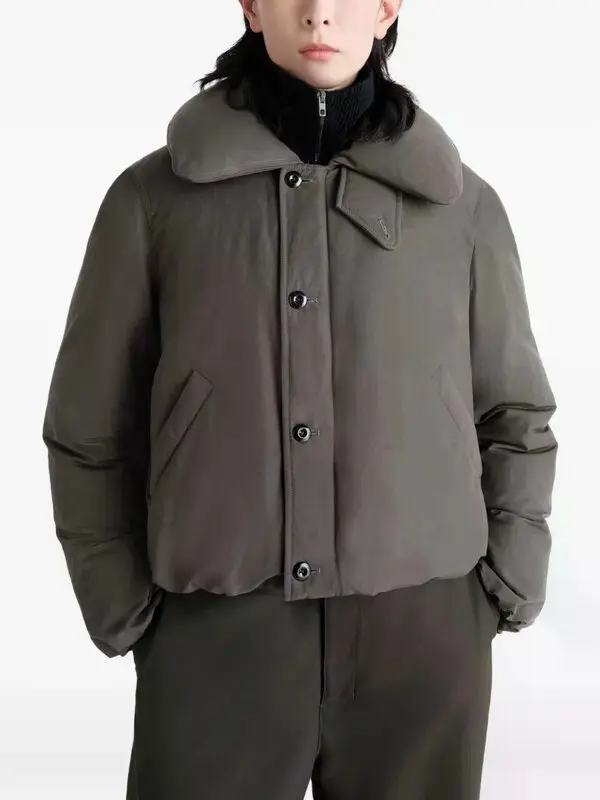 LEMAIRE Bubble-collar Puffer Jacket - Grey