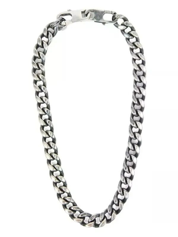 MAISON MARGIELA Curb Chain Necklace - Silver