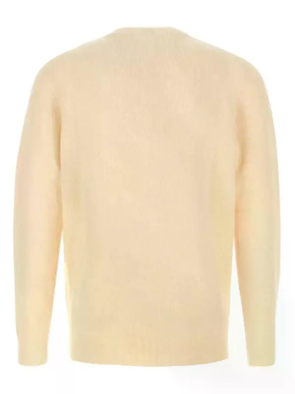 Fedeli Crew-neck Sweater - Yellow