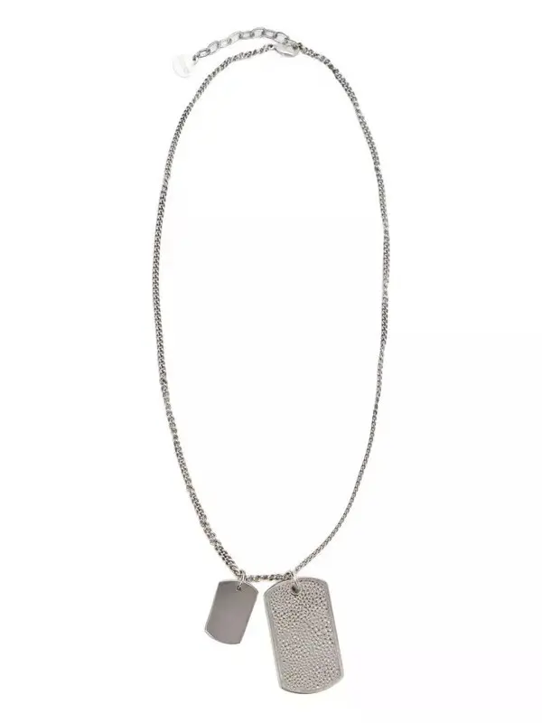 Roberto Cavalli Double-tag Pendant Necklace