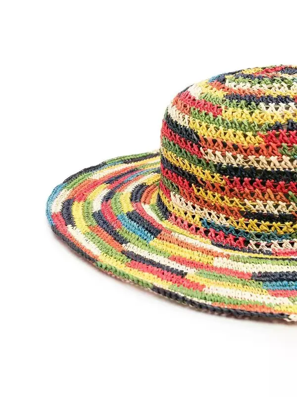 SENSI STUDIO Crochet Wide-brim Hat