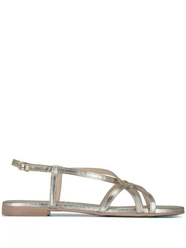 Agl Slingback Leather Sandals