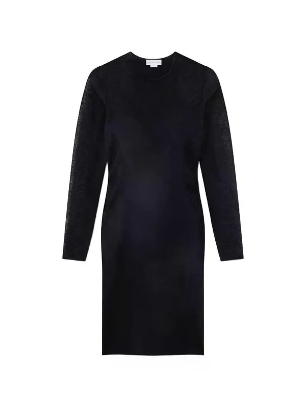 Stella McCartney Miracle Long-sleeve Dress - Black