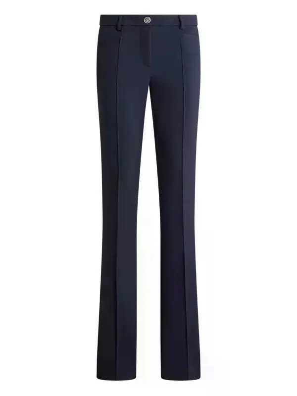 Etro Button-fastening Flared Trousers