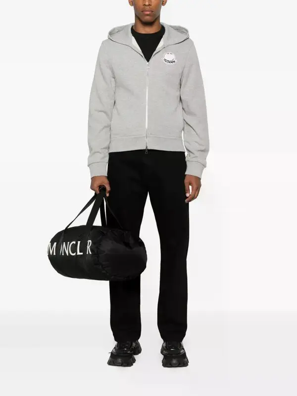 Moncler Logo-patch Zip-up Hoodie