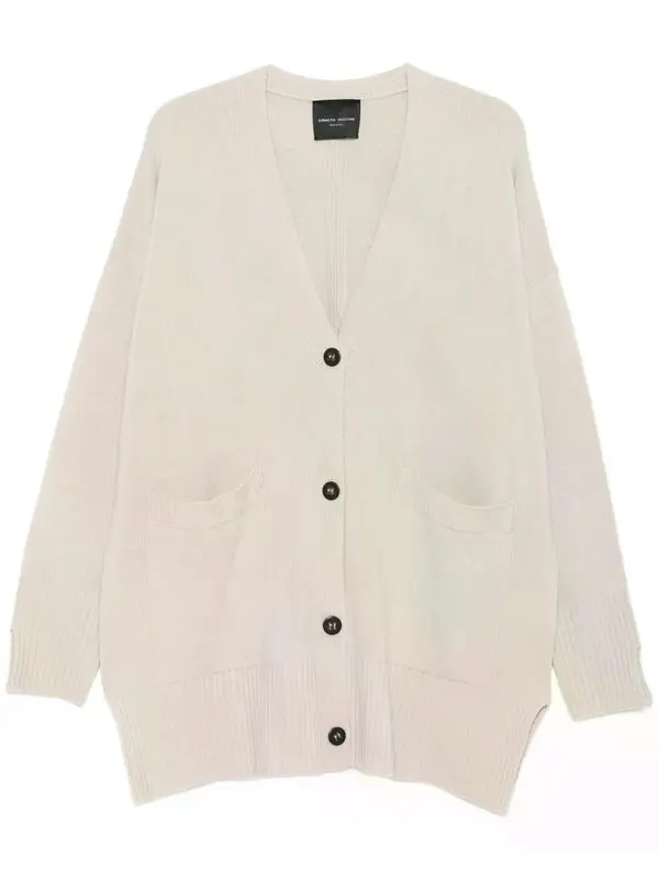 ROBERTO COLLINA Patch-pockets Cardigan