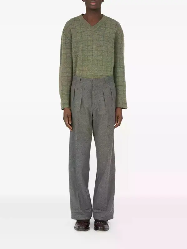 MAISON MARGIELA Pleated Tailored Trousers