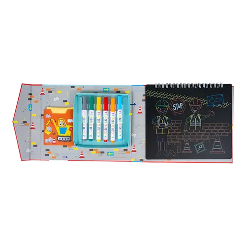 FLOSS & ROCK Chalkboard Sketchbook - Construction