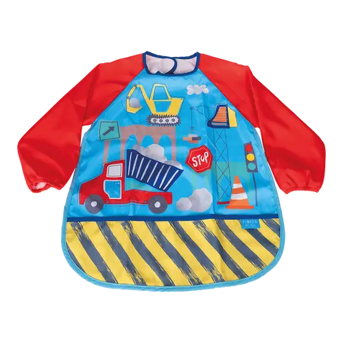 FLOSS & ROCK Printed Apron With Sleeves - Construction