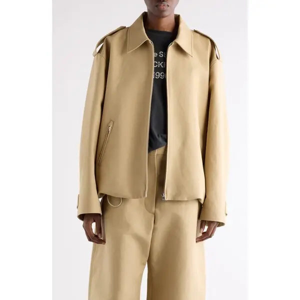 Acne Studios Organic Cotton Sateen Jacket