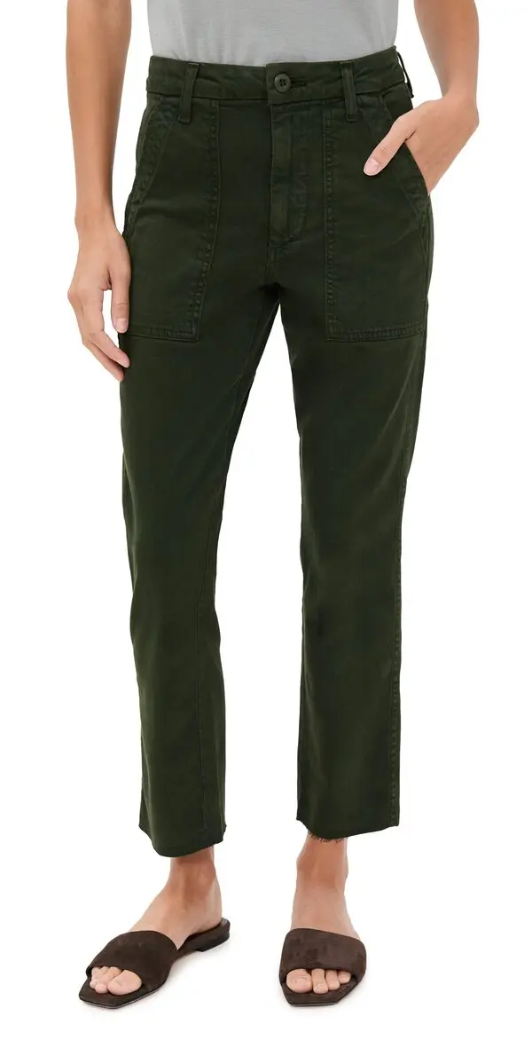 AMO Easy Army Trousers - Mosswood