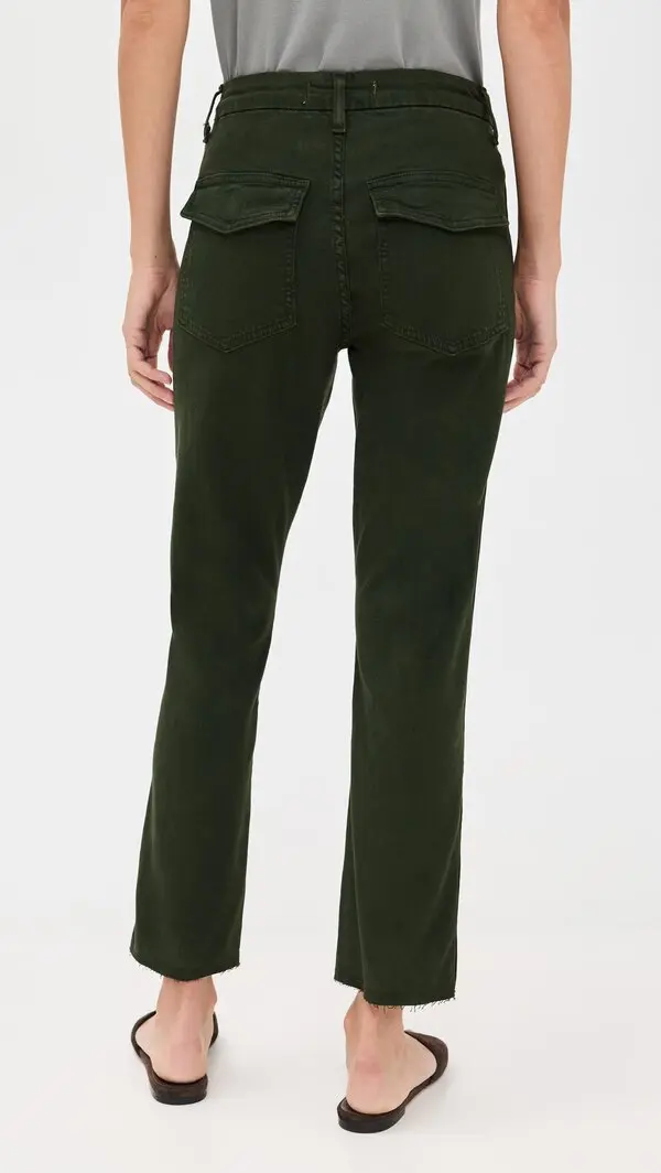 AMO Easy Army Trousers - Mosswood