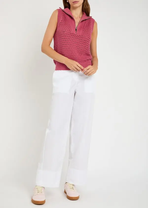 Varley Bains Half-zip Knit Vest