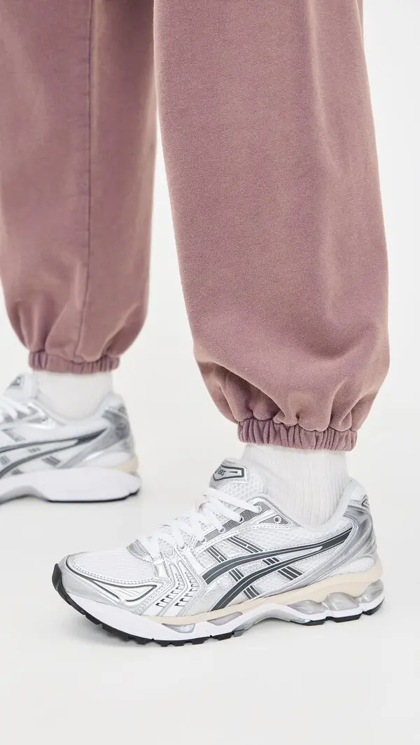 Asics Gel-kayano 14 Athletic Sneakers - White/graphite Grey