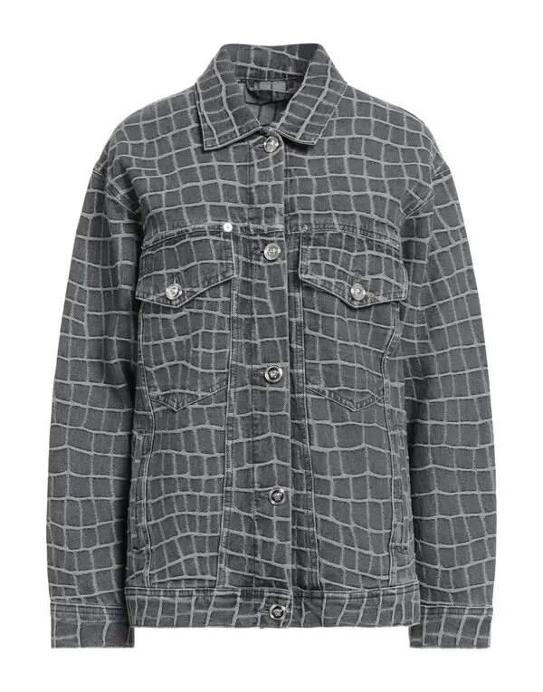 Versace Denim Trucker Jacket - Grey