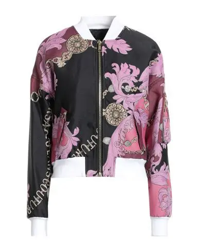 Versace Brocade Bomber Jacket - Black
