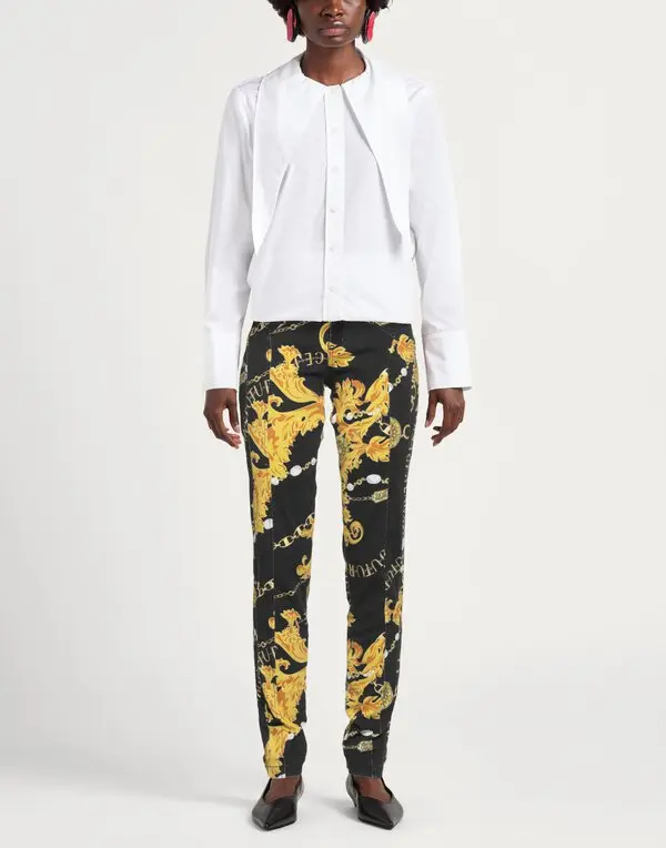 Versace Skinny Jeans With Signature Print