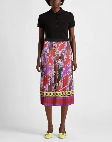 Versace Midi Pleated Skirt