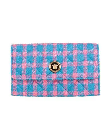 Versace Handbag In Calfskin, Virgin Wool And Polyamide