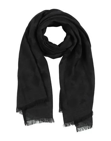 Emporio Armani Scarf Midnight Modal, Virgin Wool - Blue