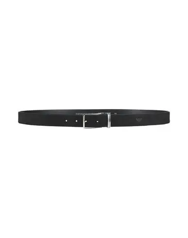 Emporio Armani Leather Belt - Black