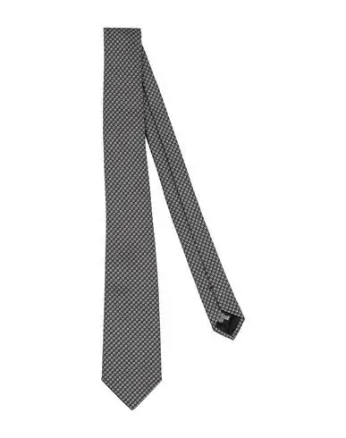 Emporio Armani Silk Necktie - Black