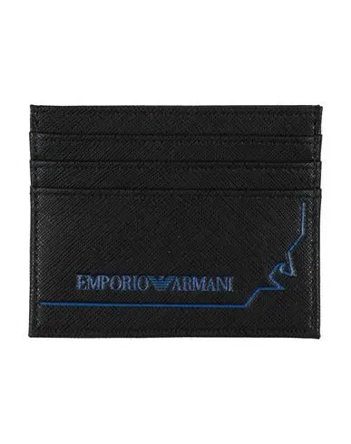 Emporio Armani Cardholder Leather - Black