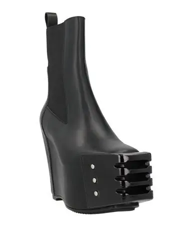 Rick Owens Leather Ankle Boots