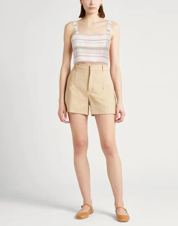 Liu Jo Multicolor Tweed Crop Top