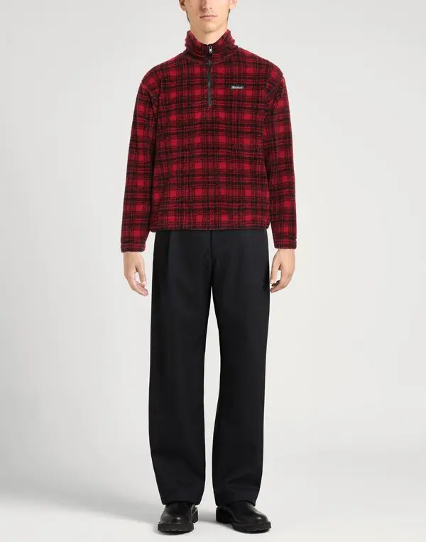 Woolrich Polar Fleece Tartan Sweatshirt