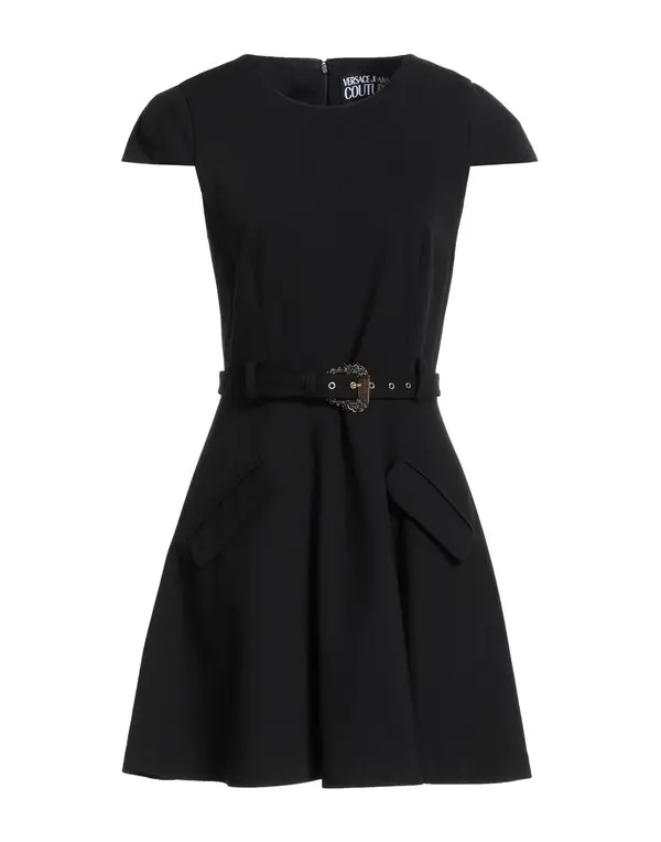 Versace Viscose Blend Mini Dress