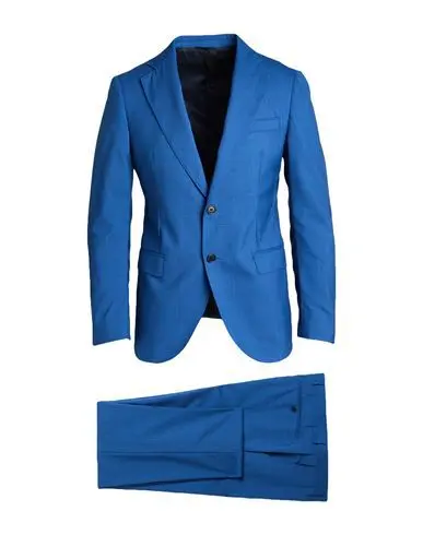 TOMBOLINI Suit Size Virgin Wool - Blue